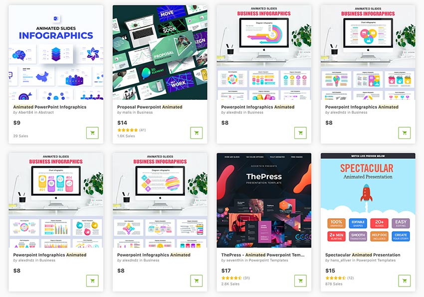 Las 40+ Mejores Plantillas PowerPoint Animadas Gratis & Premium | Envato Tuts+